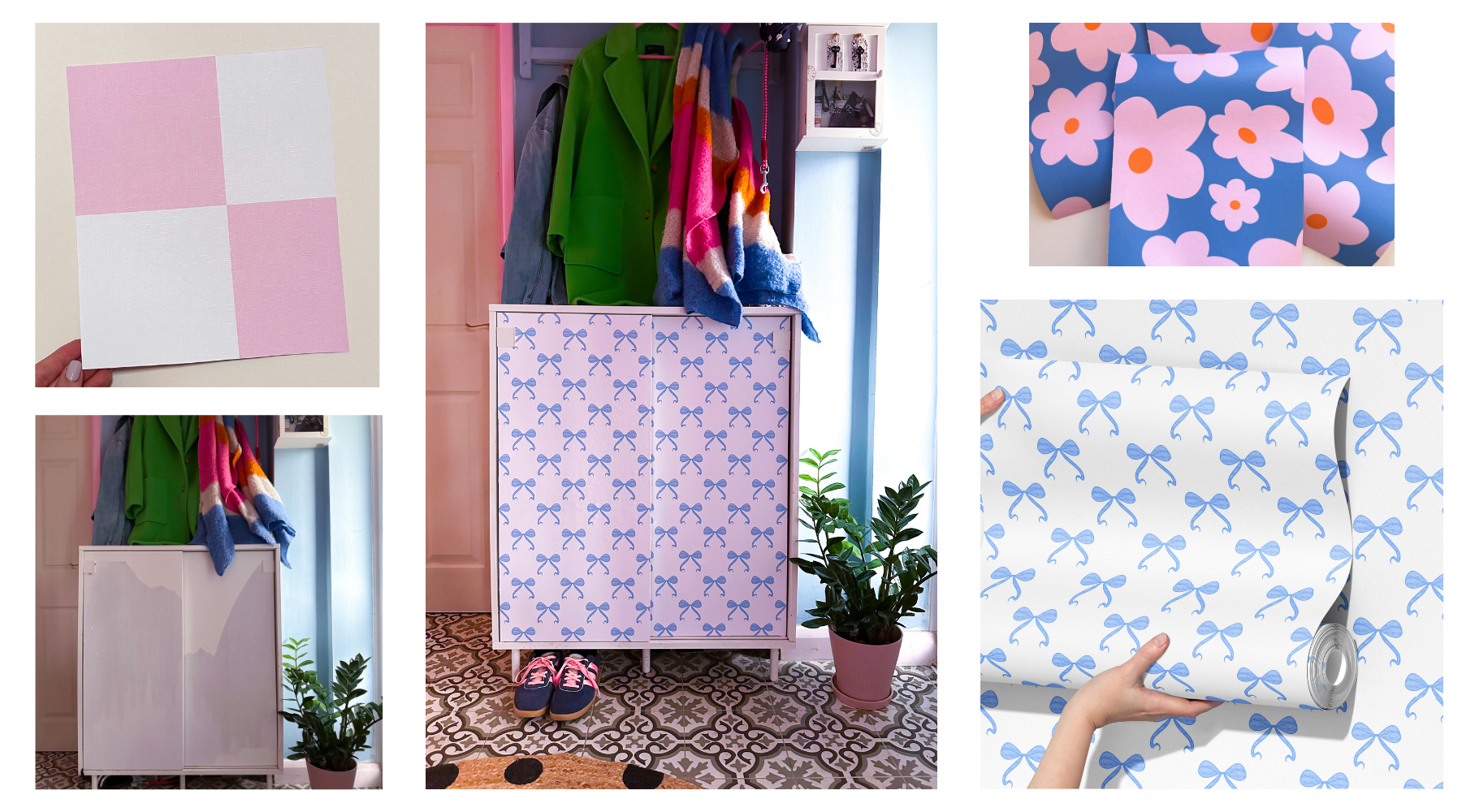 A quick DIY lover's BFF: Peel and Stick Wallpaper – Réka Thornton designs